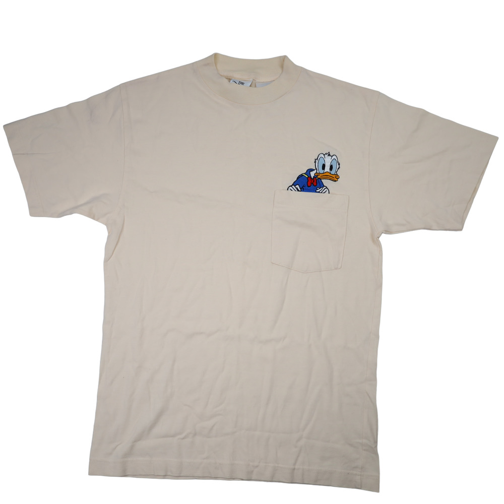 Vintage Disney Donald Duck Embroidered Pocket T Shirt - Gem